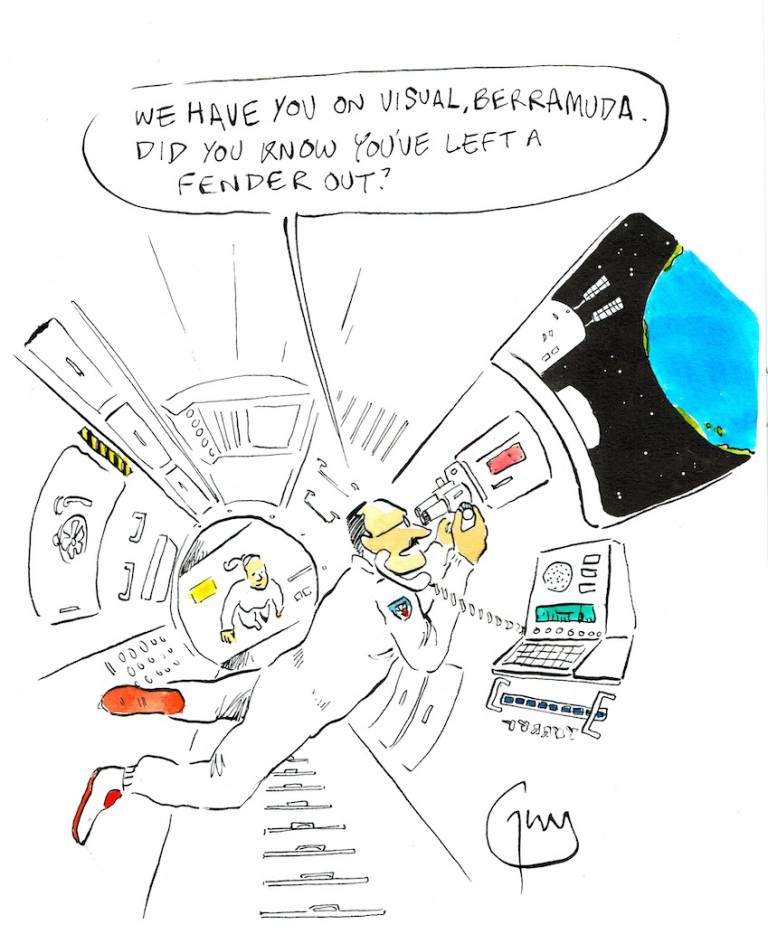 Andrew Bray: Where the closest contact is above in space – Classic Sailor